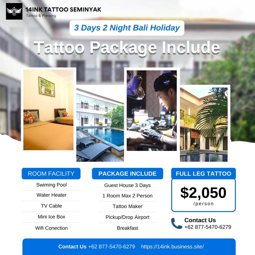 14 Ink Tattoo Seminyak Bali – www.14inktattooseminyakbali.com